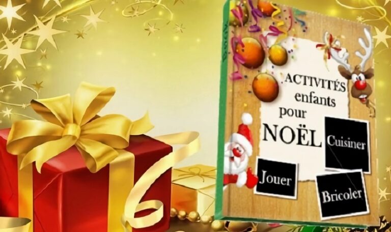 Livre d'activités sur Noël à télécharger