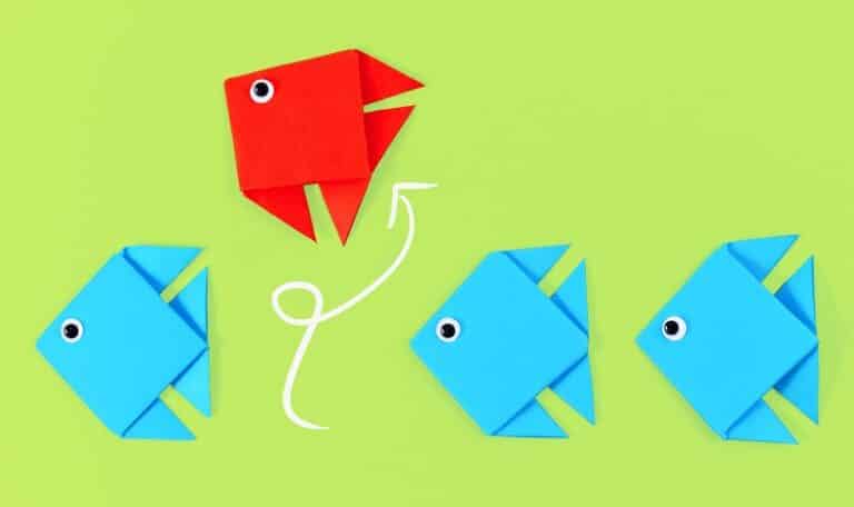 Un poisson origami facile pour épater les copains le 1er avril