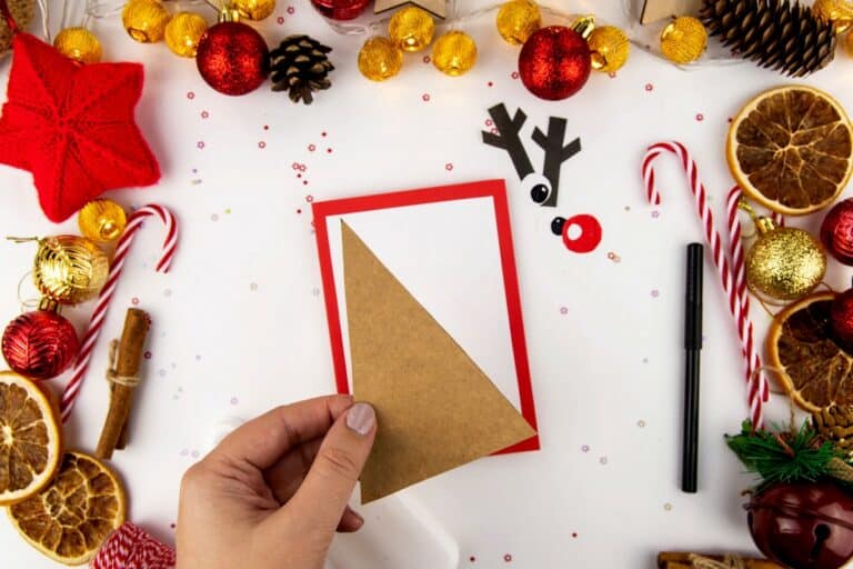 Carte de Noël maison facile : 3 modèles