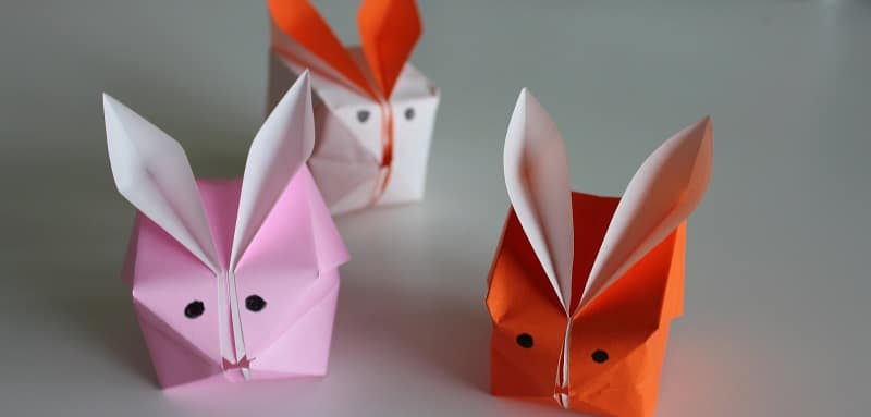 Origami lapin