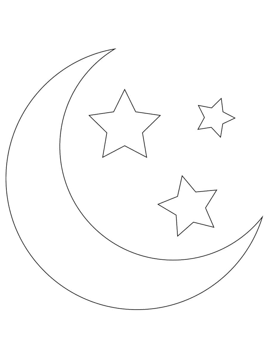 Coloriage Lune 36 Dessins Imprimer Gratuitement