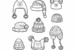 Coloriage bonnet : 45 dessins à imprimer gratuitement