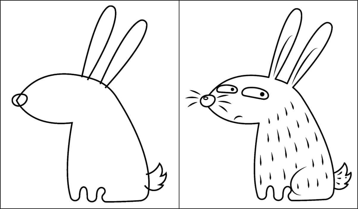 Comment dessiner un lapin